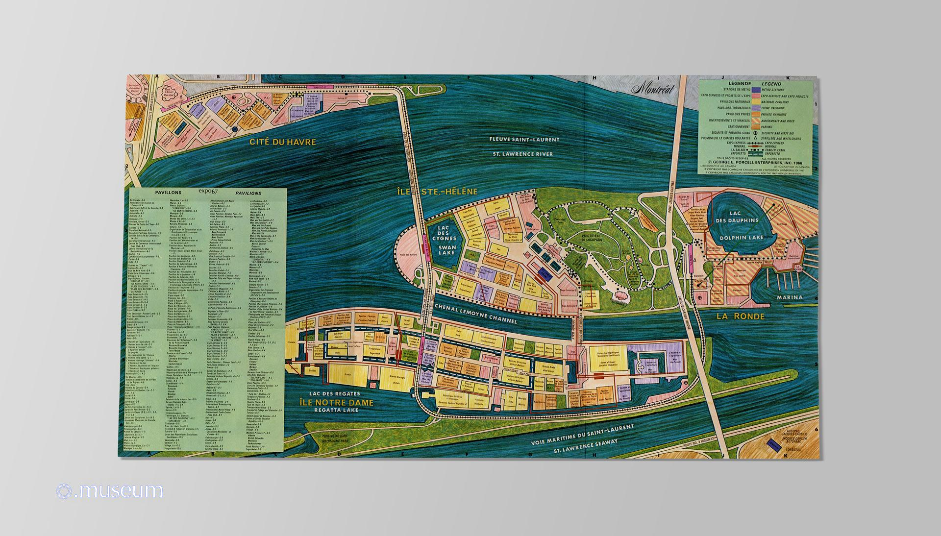 TORONTO-DOMINION BANK — Map “Your map of Expo 67” → Expo67.museum